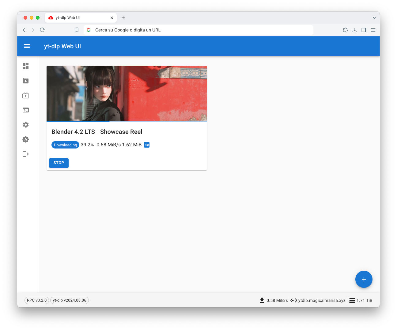 极空间部署marcobaobao/yt-dlp-webui，实现视频、音频收藏自由 – 孙伯折腾记